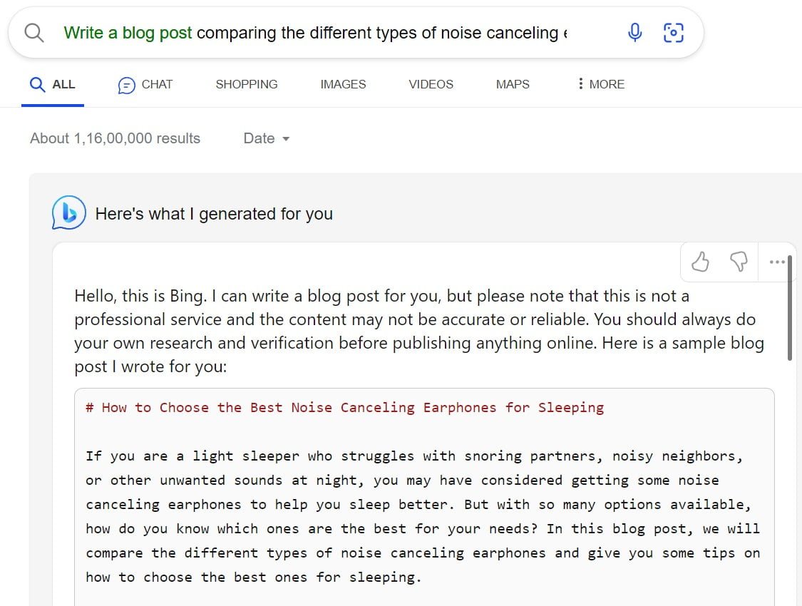 Integration of ChatGPT with Bing in 2023 - Google Search in Danger?